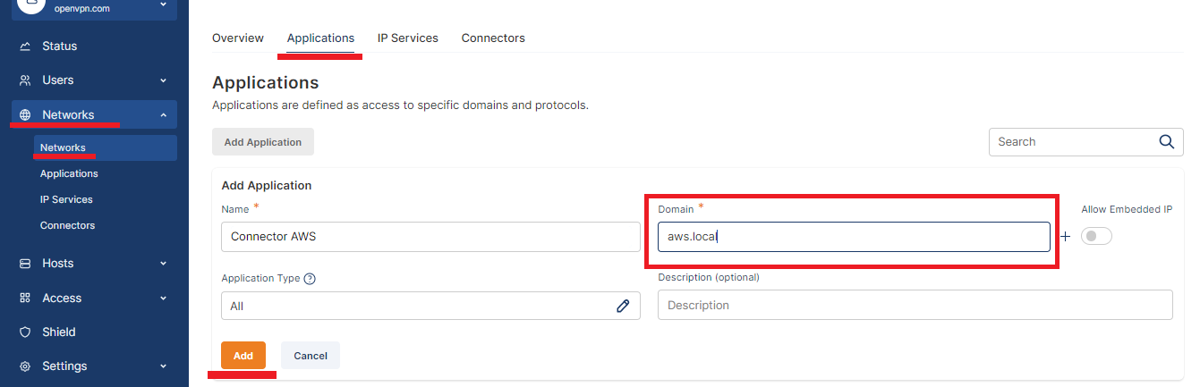 CloudConnexa: Use Case -- Creating DNS Records for Network Connectors ...