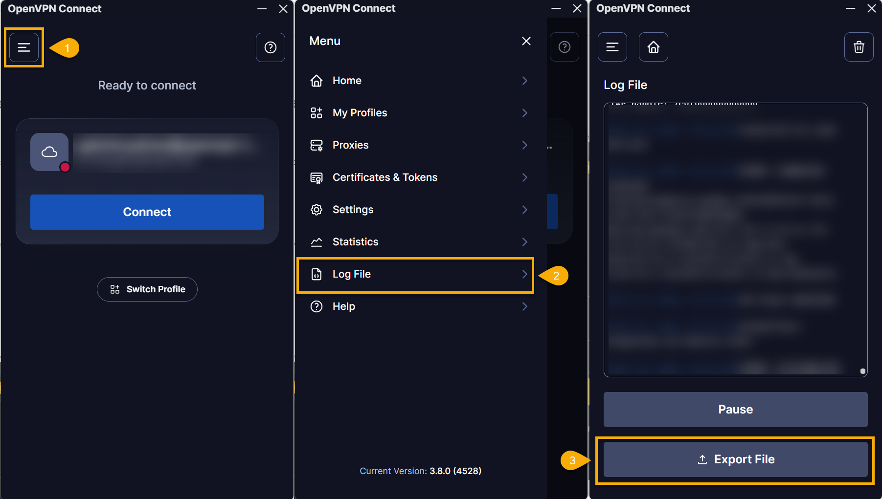 CloudConnexa: Where to Find OpenVPN Client Logs – OpenVPN Support Center